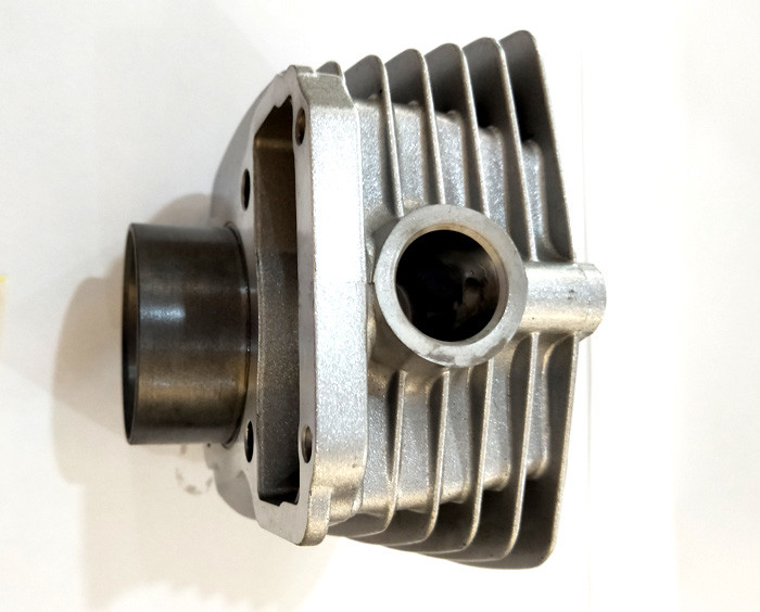 Aluminum Motorcycle Engine Block CG125 / GK125 Silver Color Dia.56.5mm