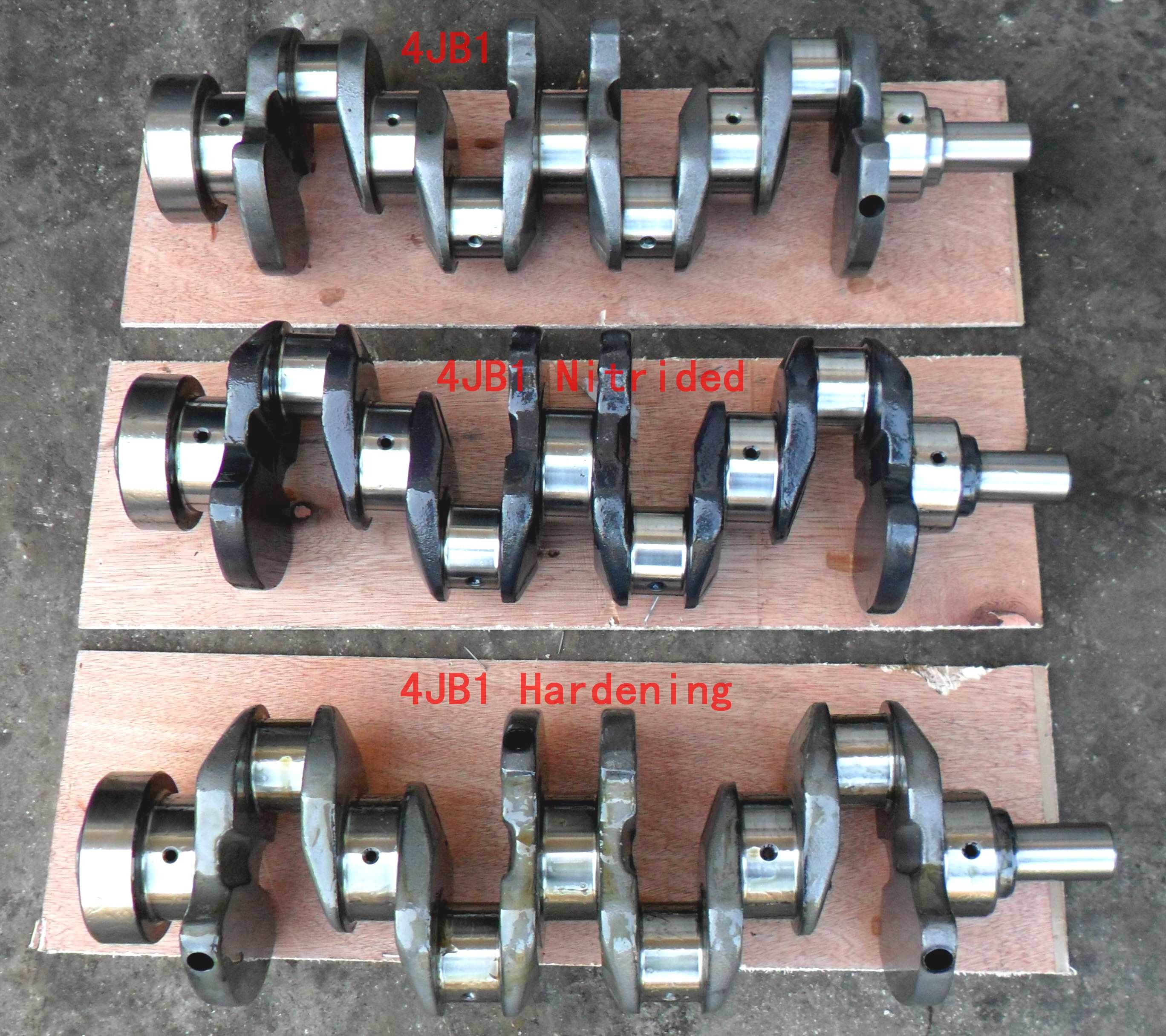 High Performance Auto Engine Crankshaft 4 Cylinder Isuzu 8-94443-662-0 4JB1